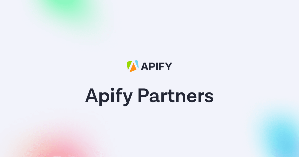 Partners · Apify