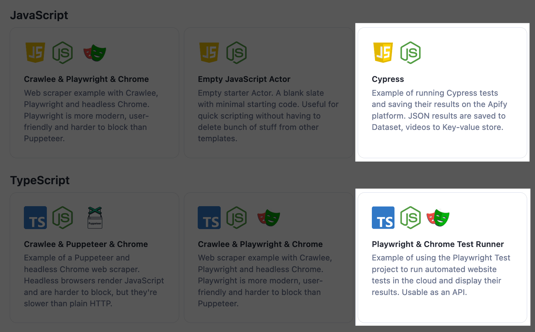 Improvements to Actors, new templates, and custom data retention